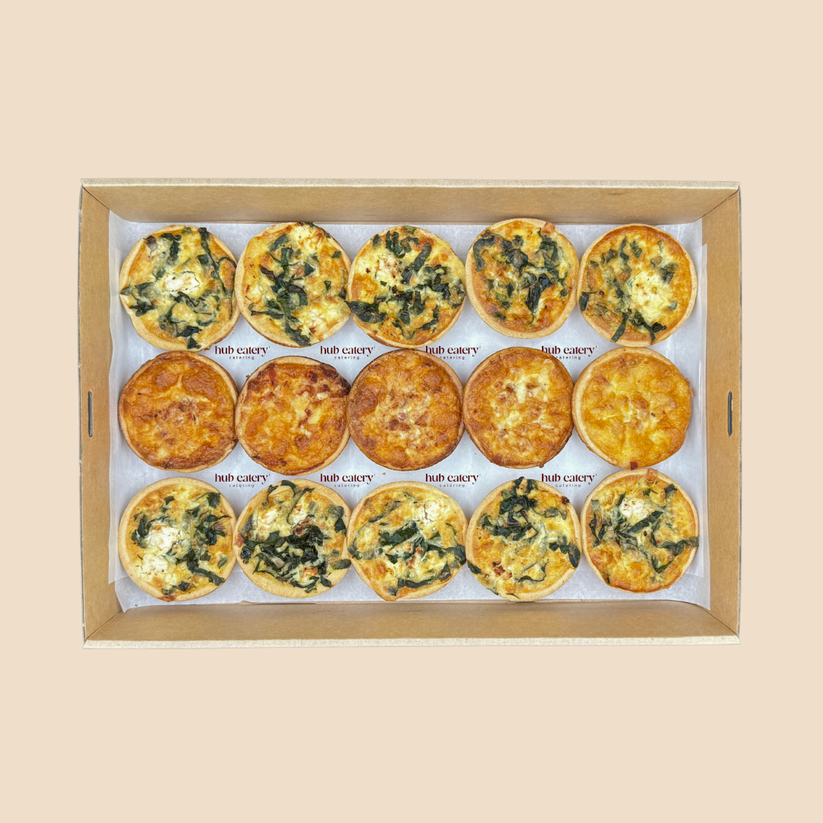 Mini Quiche Box – Hub Eatery