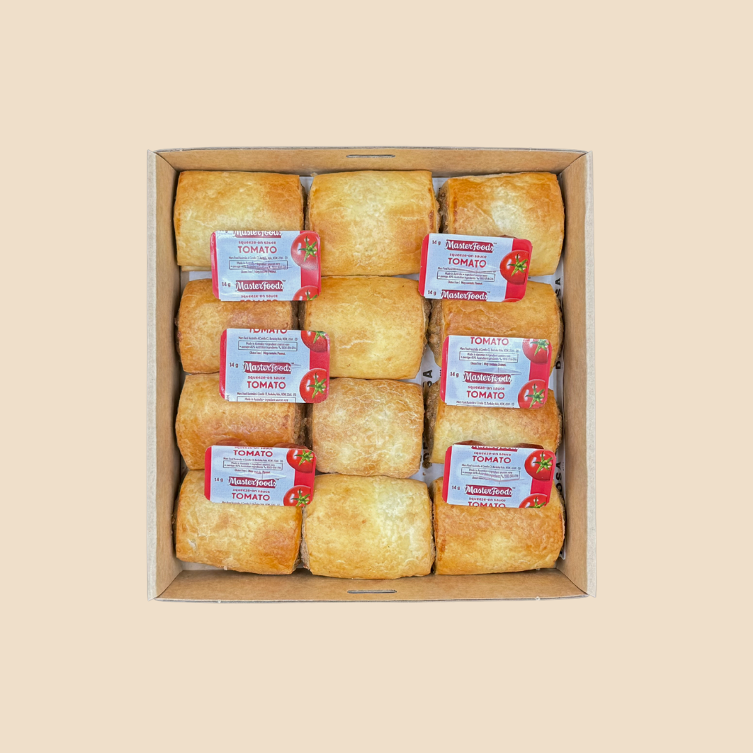 Mini Beef Sausage Roll Box – Hub Eatery